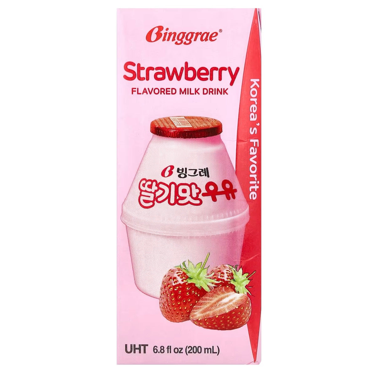 Strawberry Milk Drink – Busan Mall